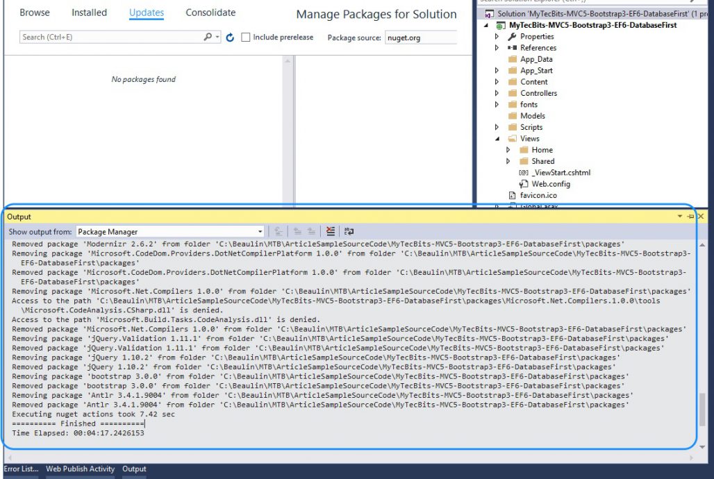 Bootstrap 3 With Mvc 5 And Entity Framework 6 Database First My Tec Bits