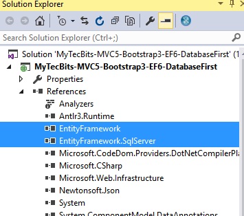 Bootstrap 3 With MVC 5 And Entity Framework 6 Database First | My Tec Bits