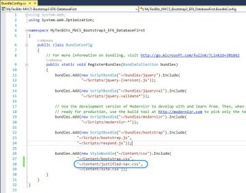 Bootstrap 3 With MVC 5 And Entity Framework 6 Database First | My Tec Bits
