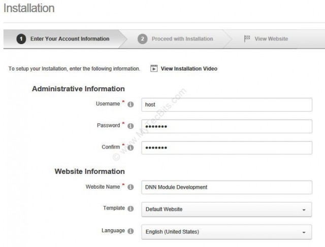 Setting Up DNN Module Development Environment | My Tec Bits Setting Up DNN Module Development Environment | My Tec Bits