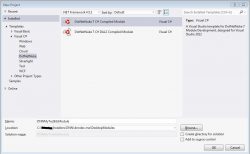 Using DNN Visual Studio Project Template | My Tec Bits