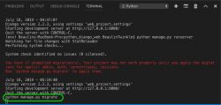 Django: You have .. unapplied migration(s). | My Tec Bits