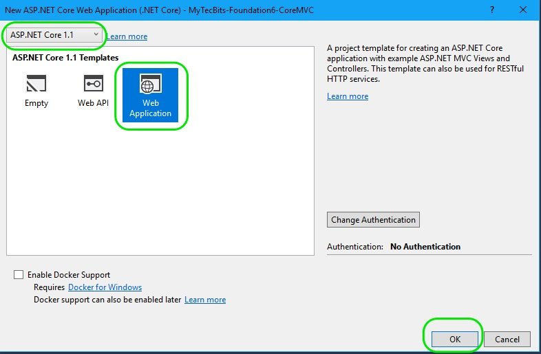 Zurb Foundation 6 with ASP.NET Core MVC – Step by Step | My Tec Bits