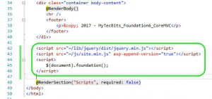 Zurb Foundation 6 with ASP.NET Core MVC – Step by Step | My Tec Bits