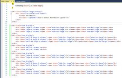 Zurb Foundation 6 with ASP.NET Core MVC – Step by Step | My Tec Bits
