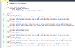 Zurb Foundation 6 with ASP.NET Core MVC – Step by Step | My Tec Bits