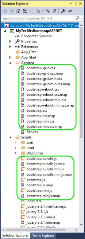 How To Add Bootstrap In Aspnet Mvc And Web Forms My Tec Bits