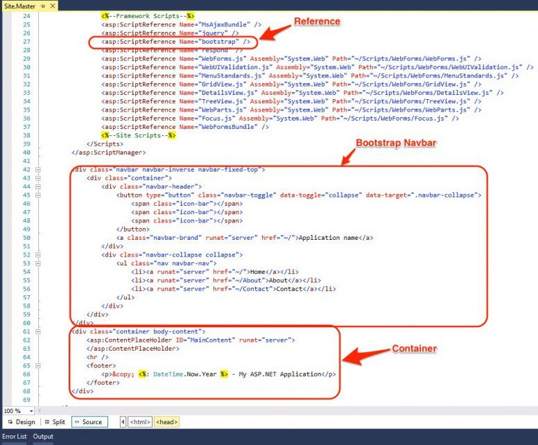 How To Add Bootstrap In ASP.NET (MVC & Web Forms) | My Tec Bits