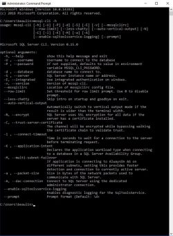 MSSQL-CLI: An Interactive Command Line SQL Server Query Tool | My Tec Bits