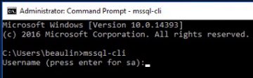MSSQL-CLI: An Interactive Command Line SQL Server Query Tool | My Tec Bits