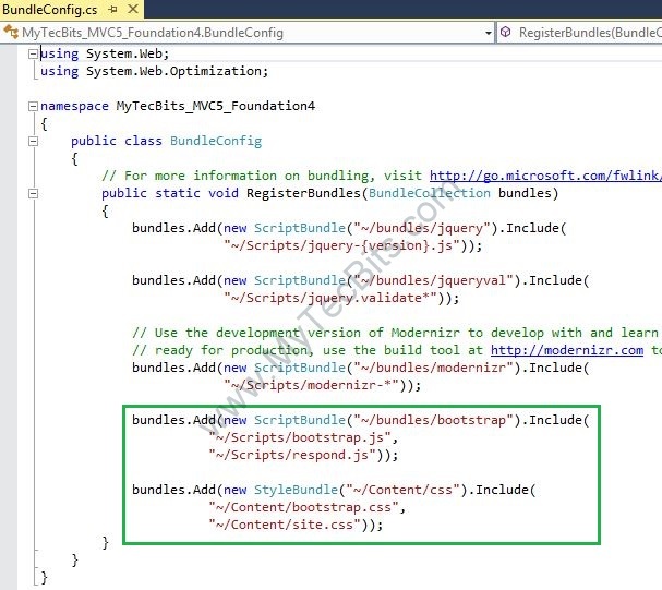 Zurb Foundation 4 with ASP.NET MVC 5 – Step by Step | My Tec Bits