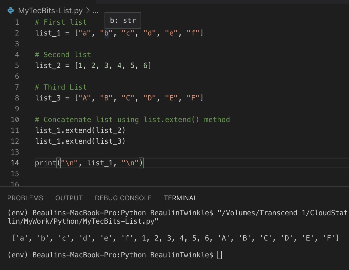 How To Concatenate Multiple Lists In Python My Tec Bits