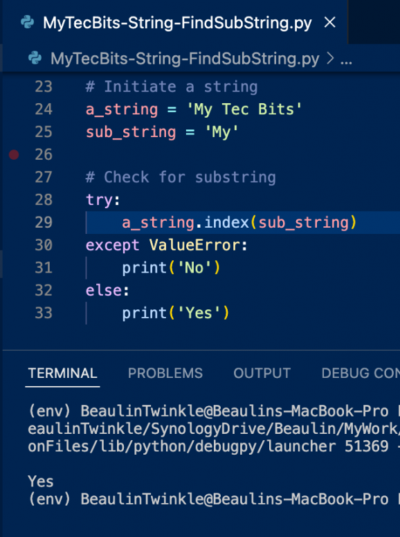 How To Find Whether The String Contains A Substring In Python My Tec