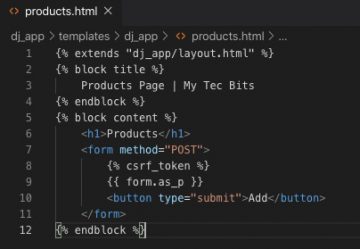Using database in Python Django website | My Tec Bits