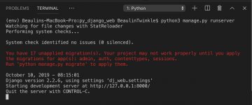 Creating website with Python using VS Code on macOS | My Tec Bits
