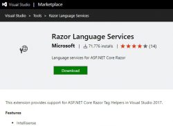 ASP.NET Core Razor Tag Helper IntelliSense in Visual Studio 2017 | My ...