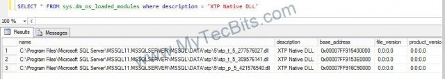 SQL Server 2014: In-Memory OLTP DLLs | My Tec Bits SQL Server 2014: In-Memory OLTP DLLs | My Tec Bits