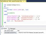 Find User Defined Function Containing Text or Table or Column Name in SQL Server | My Tec Bits