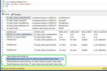 List All Foreign Keys Referencing A Table In SQL Server | My Tec Bits