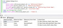 List All Foreign Keys Referencing A Table In SQL Server | My Tec Bits