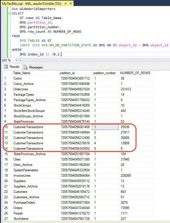 Get Row Count Of All Tables In SQL Server Database | My Tec Bits Get Row Count Of All Tables In SQL Server Database | My Tec Bits