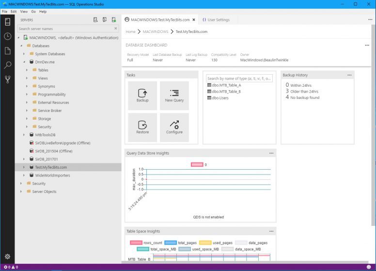 Azure Data Studio: A Cross-Platform SQL Server Tool | My Tec Bits