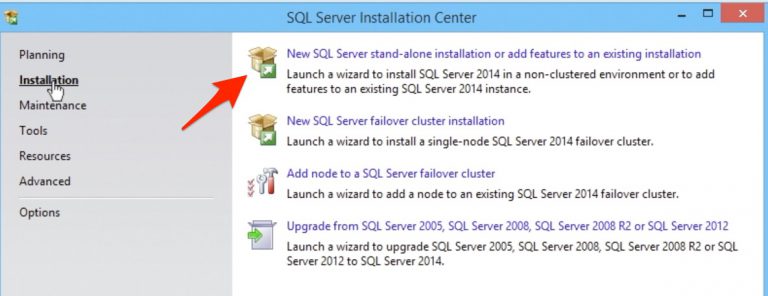 SQL Server 2014 Installation | My Tec Bits