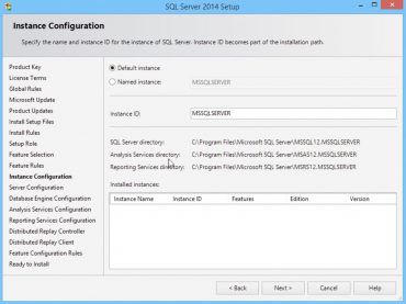 SQL Server 2014 Installation | My Tec Bits