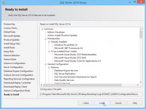 SQL Server 2014 Installation | My Tec Bits