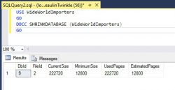 Shrink Database File (mdf) In SQL Server | My Tec Bits