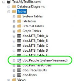 Altering existing tables with data to system-versioned temporal table | My Tec Bits