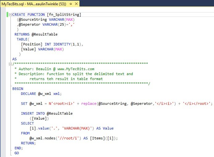 Convert Delimited Data Into Columns In SQL Server Big 55 OFF