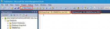 SQL Server Management Studio – Part-2 | My Tec Bits