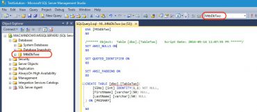 SQL Server Management Studio – Part-2 | My Tec Bits
