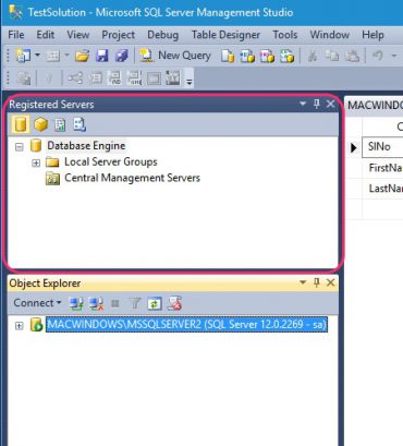 SQL Server Management Studio – Part-2 | My Tec Bits