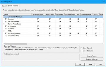 Trace Errors And Exceptions Using Profiler | My Tec Bits
