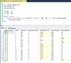 Generating Unique Random Number For Each Row in Select Statement | My Tec Bits