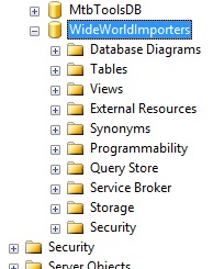 Installing Wide World Importers Sample Database | My Tec Bits
