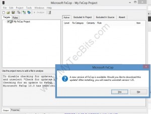 Integrate FxCop With Visual Studio | My Tec Bits
