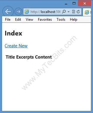 Knockout.js and Bootstrap with ASP.NET MVC: Step by Step (Part 1) | My Tec Bits