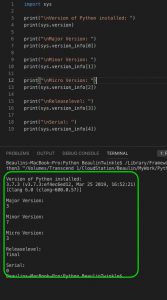 Python code to find the version it is running on | My Tec Bits